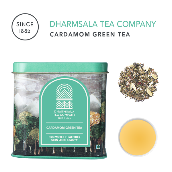 Himalayan Cardamom Green Tea - Kangra Green Tea with Fresh Cardamom ...
